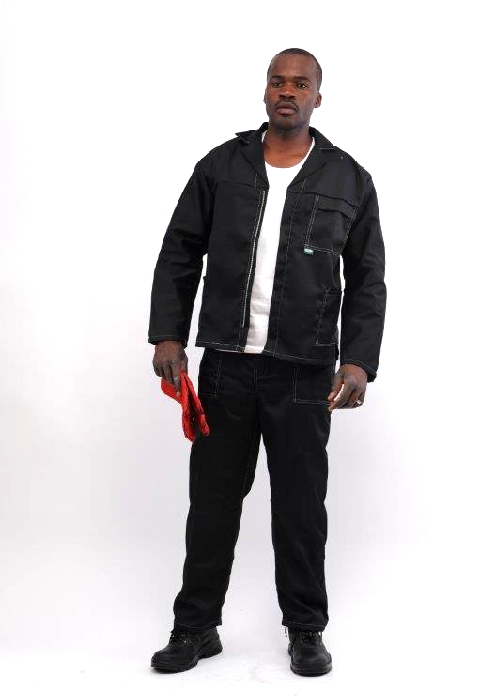 Inyathi Gold Range Pure Cotton Conti Suit - Black | Shop Today. Get it ...