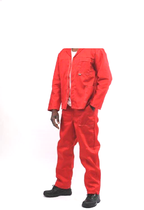 Inyathi Gold Range Pure Cotton Conti Suit - Red | Shop Today. Get it ...