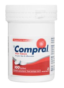 Compral Pain Tablets 100 EA | Shop Today. Get it Tomorrow! | takealot.com
