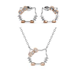 Destiny 925 Hello Kitty Set with Swarovski Crystals | Shop Today. Get ...