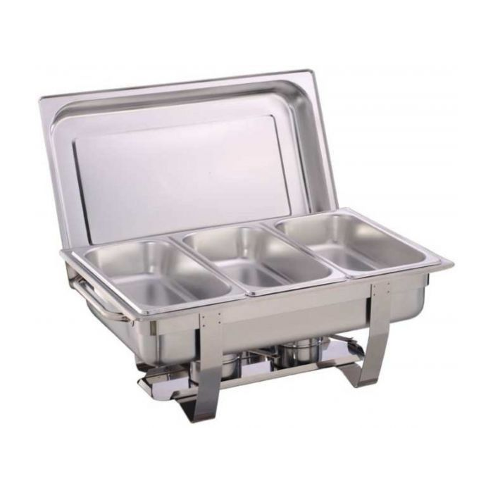 Chafing Dish with Two Triple Pan Burners | Shop Today. Get it Tomorrow ...