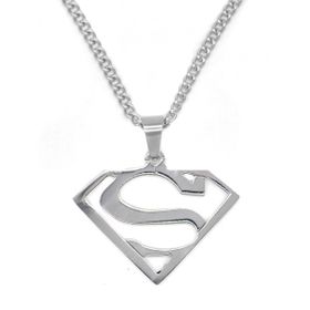 Stainless Steel Superman Pendant on Chain-Gift Boxed | Shop Today. Get ...