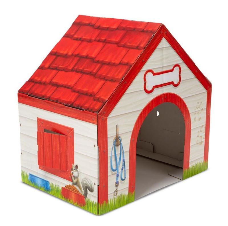 Melissa & Doug Doghouse Plush Pet Playhouse | Shop Today. Get it ...