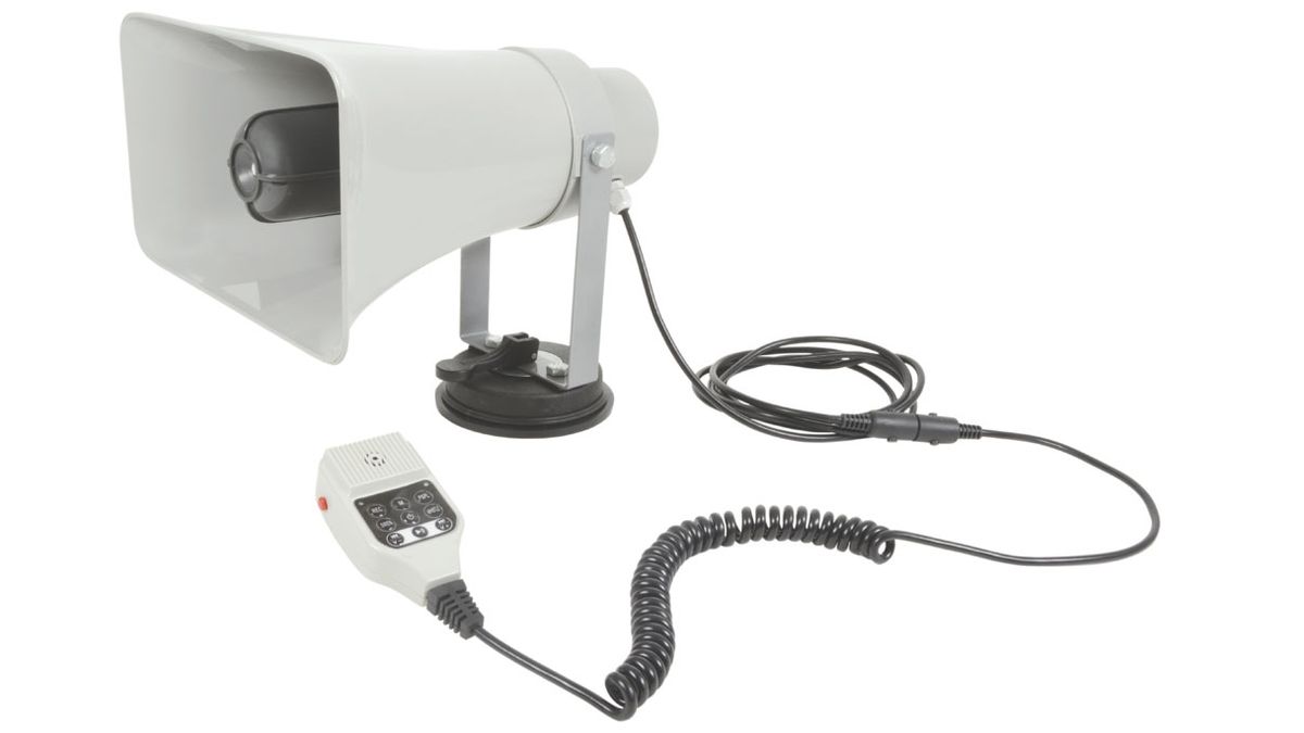 Adastra 25W Vehicle Megaphone with USB/SD Player & Looper | Shop Today ...