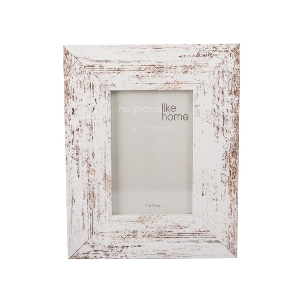 Photo Frames Distressed White - 4 Pack (10 x 15cm) | Shop Today. Get it ...