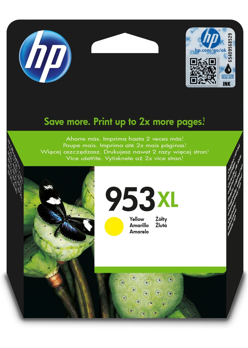 HP 953XL High Yield Yellow Original Ink Cartridge | Shop Today. Get it ...