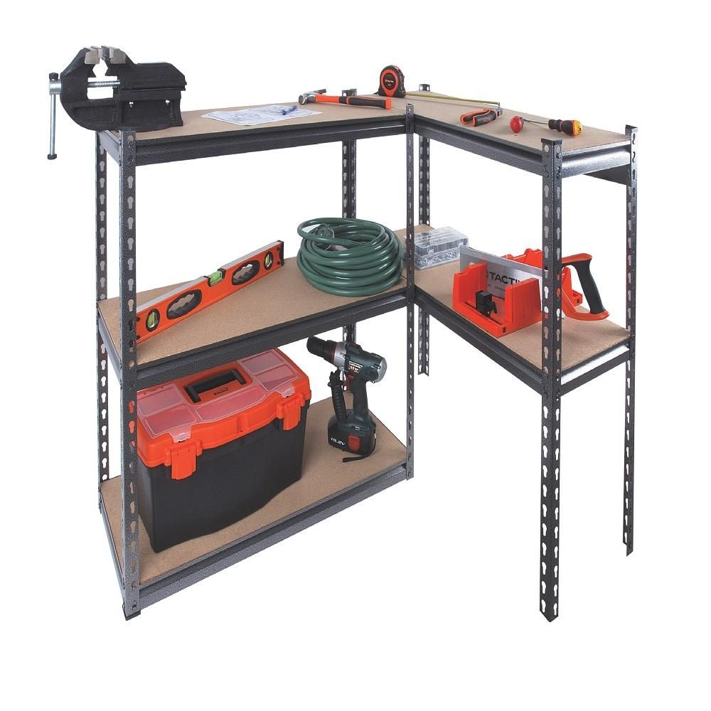 MTS - Adjustable Steel Shelving Heavy Duty 320kg | Shop Today. Get it ...