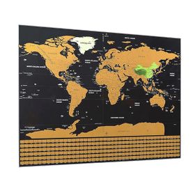 Scratch Off Travel World Map with Country Flags | Shop Today. Get it ...