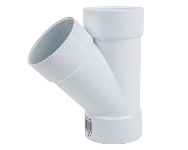 Agrinet SABS 45 Degree Waste Junction - 50mm (Pack of 5) | Shop Today ...