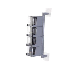 360 Degree Rotating Wall-mounted Spice Rack - Grey | Shop Today. Get it ...