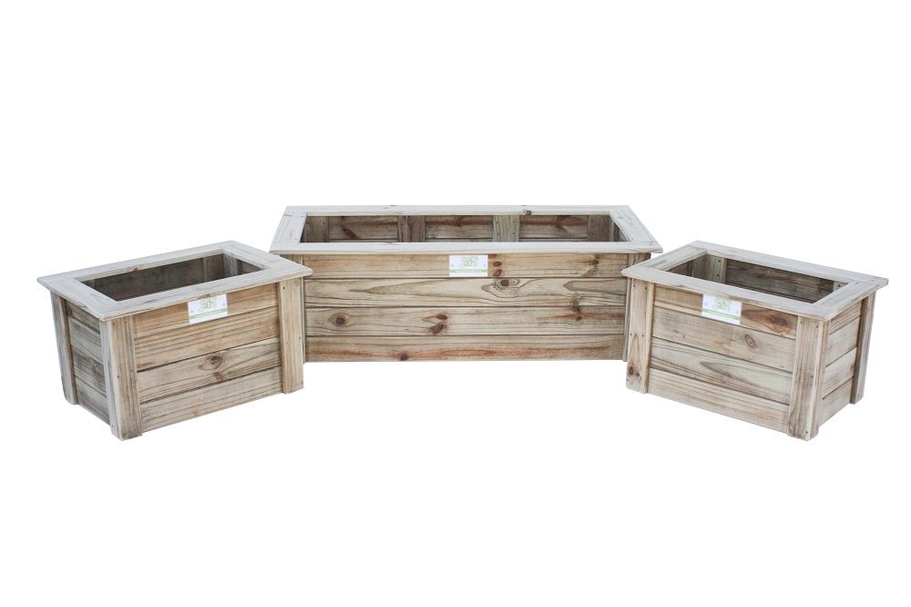 3 Planter Box Combination (2 x Small & 1 x Large) | Shop Today. Get it ...