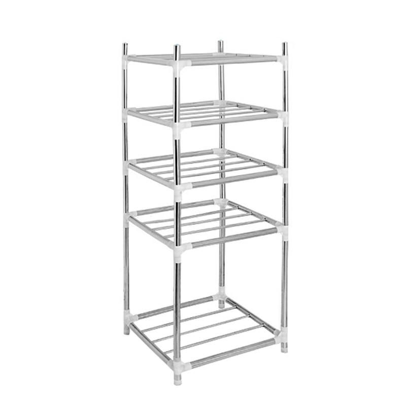 Stainless Steel 5-Tier Storage Rack | Shop Today. Get it Tomorrow ...
