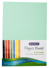 Marlin: Project Boards A4 100's - Pastel Green | Shop Today. Get it ...