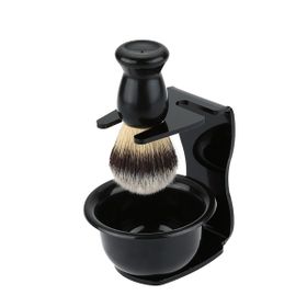 Acrylic Men Shaving Stand with Shaving Brush & Bowl | Shop Today. Get ...