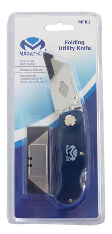Marathon Tools Folding Utility Knife | Shop Today. Get it Tomorrow ...