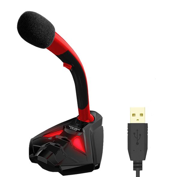 Tabletop USB Gaming Computer Microphone With Stand | Shop Today. Get it ...