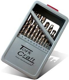 Tork Craft 25Pc HSS Ground Drill Bit Set | Shop Today. Get it Tomorrow ...