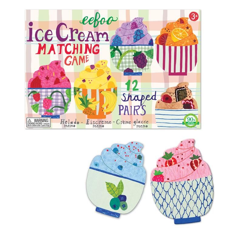 eeBoo Memory & Matching Game - Ice Cream | Shop Today. Get it Tomorrow ...
