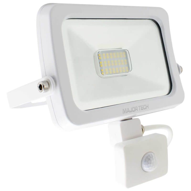 Major Tech - 20W Outdoor LED Security Flood Light with Sensor (SLF20CW ...