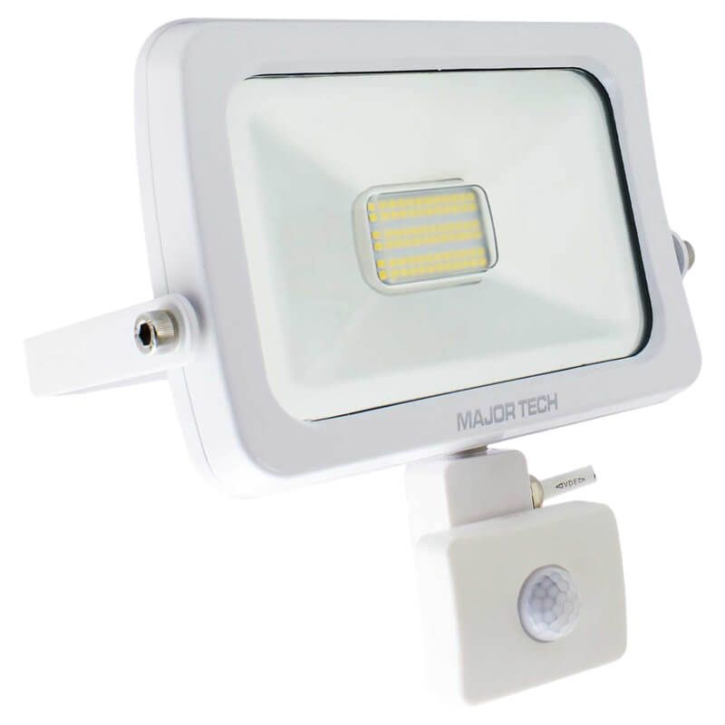 Major Tech - 30W Outdoor LED Security Flood Light with Sensor (SLF30CW ...