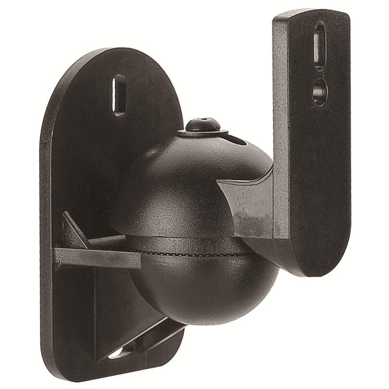 Space TV Fixed Swivel & Tilt Speaker Brackets, Wall Mount - Set of 2 ...