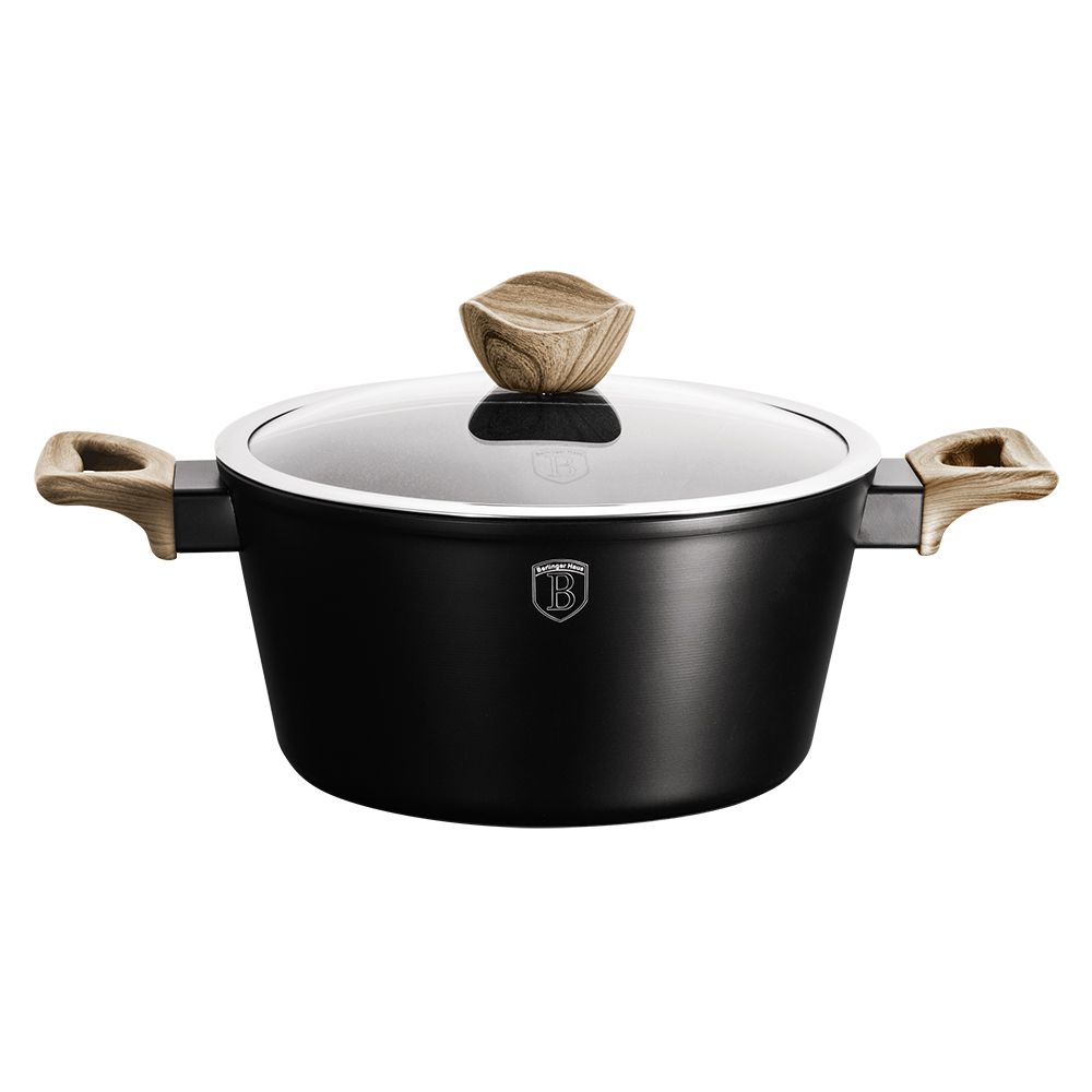 Pots - Berlinger Haus - 28 cm Marble Coating Casserole without Lid ...