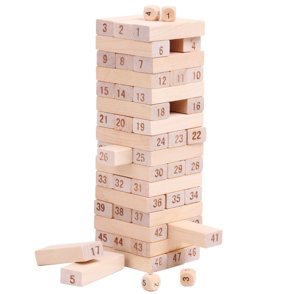 Wooden Building Figure Blocks - 55 Piece | Shop Today. Get it Tomorrow ...