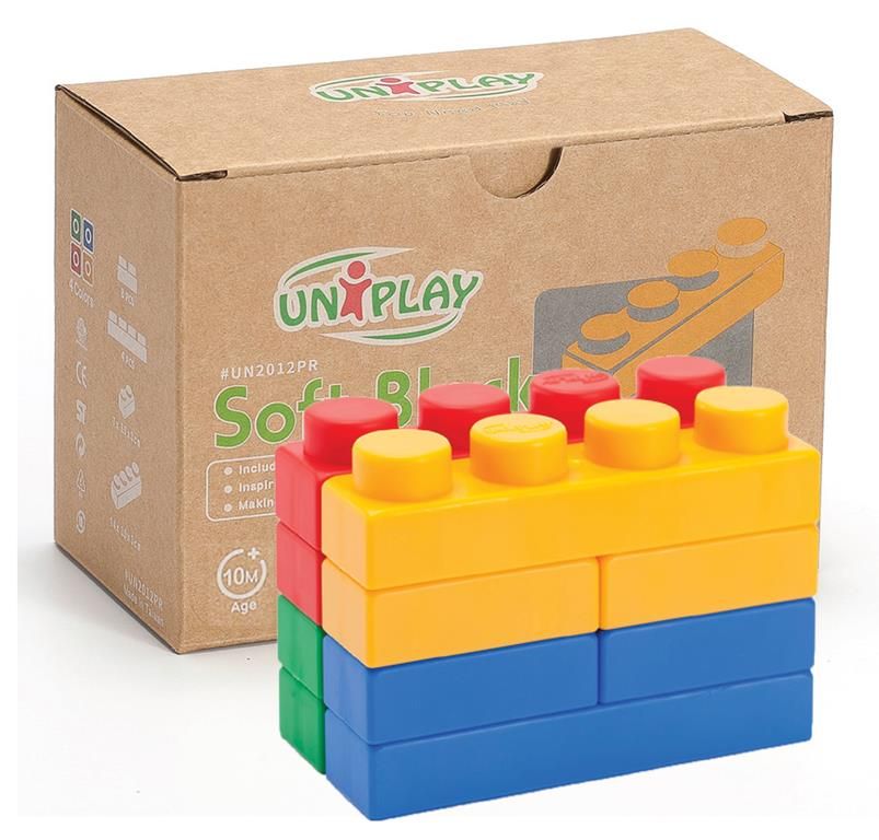 Greenbean Educational Soft Blocks Basic Eco Box - 12 Pieces | Shop ...