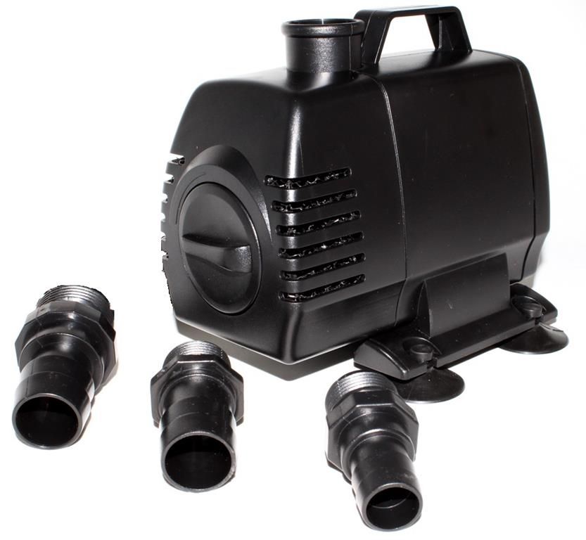 Waterfall Pumps - Pond or Fountain Submersible - Water Pump - 6000L/h ...