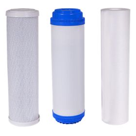 3 Stage Water Filter 10 Inch Replacement Cartridges Set | Shop Today ...