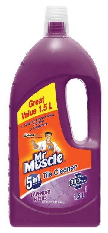 Mr Muscle Tile Cleaner Lavender Fields 1.5L | Shop Today. Get it ...