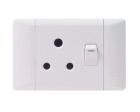 CBI Plug Switch - Electrical Accessories - Horizontal - White - 2mm x ...