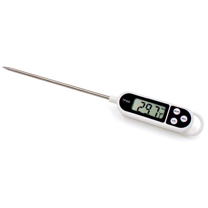 TP300 Stainless Steel Digital Cooking Thermometer | Shop Today. Get it ...