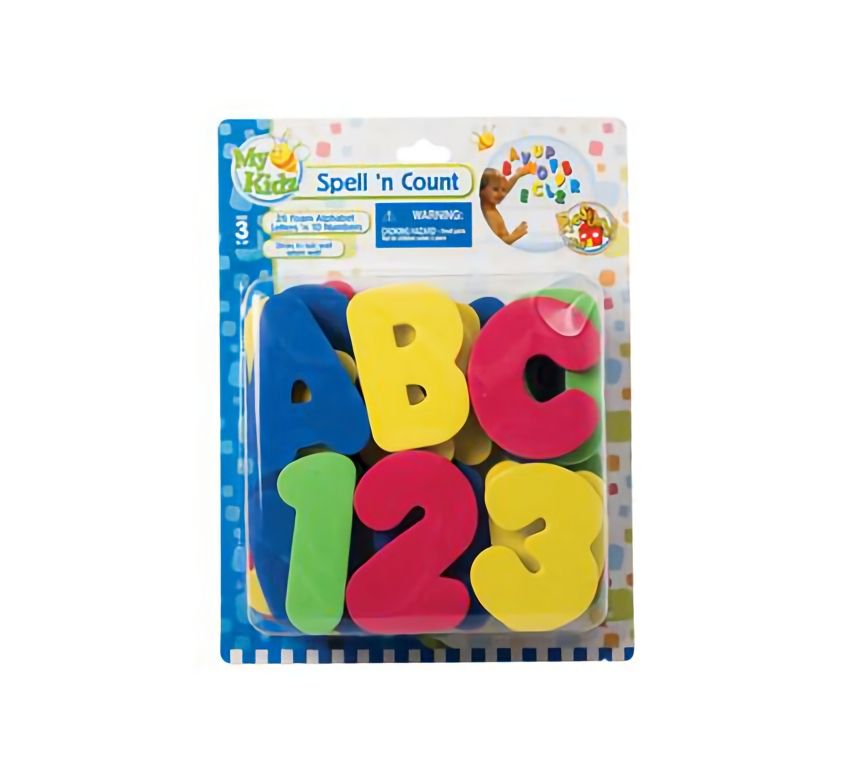 Bulk Pack x 3 Baby Bath Eva Letters & Numbers | Shop Today. Get it ...