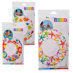 Bulk Pack X 6 Intex Swim Ring 51cm Lively Print | Shop Today. Get it ...