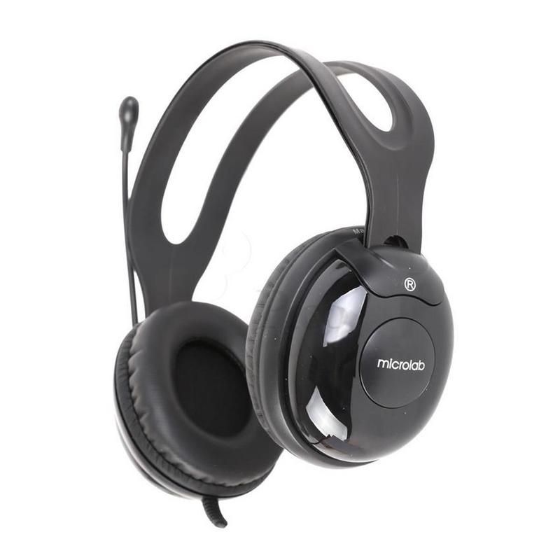 Micolab K250 3.5mm Audio Headset w/Boom microphone-BK | Shop Today. Get ...