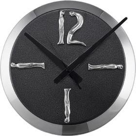 Carrol Boyes Pewter Clock, Black, Woman/Man | Shop Today. Get it ...