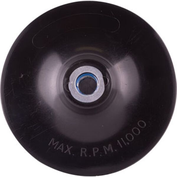 Flexipads Grinder Pad & Nut 125mm M14X2mm Black | Shop Today. Get it ...