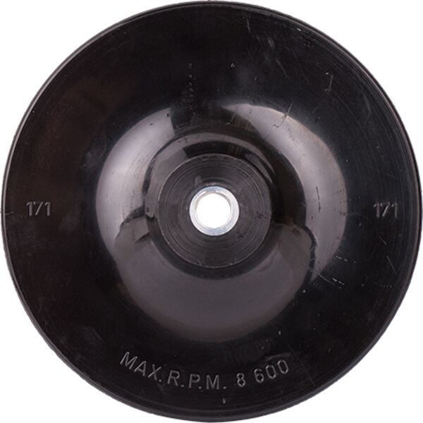 Flexipads Grinder Pad & Nut 178mm 5/8Unc Black | Shop Today. Get it ...