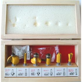 Tork Craft Router Bit Set 6 Piece Wooden Box | Shop Today. Get it ...