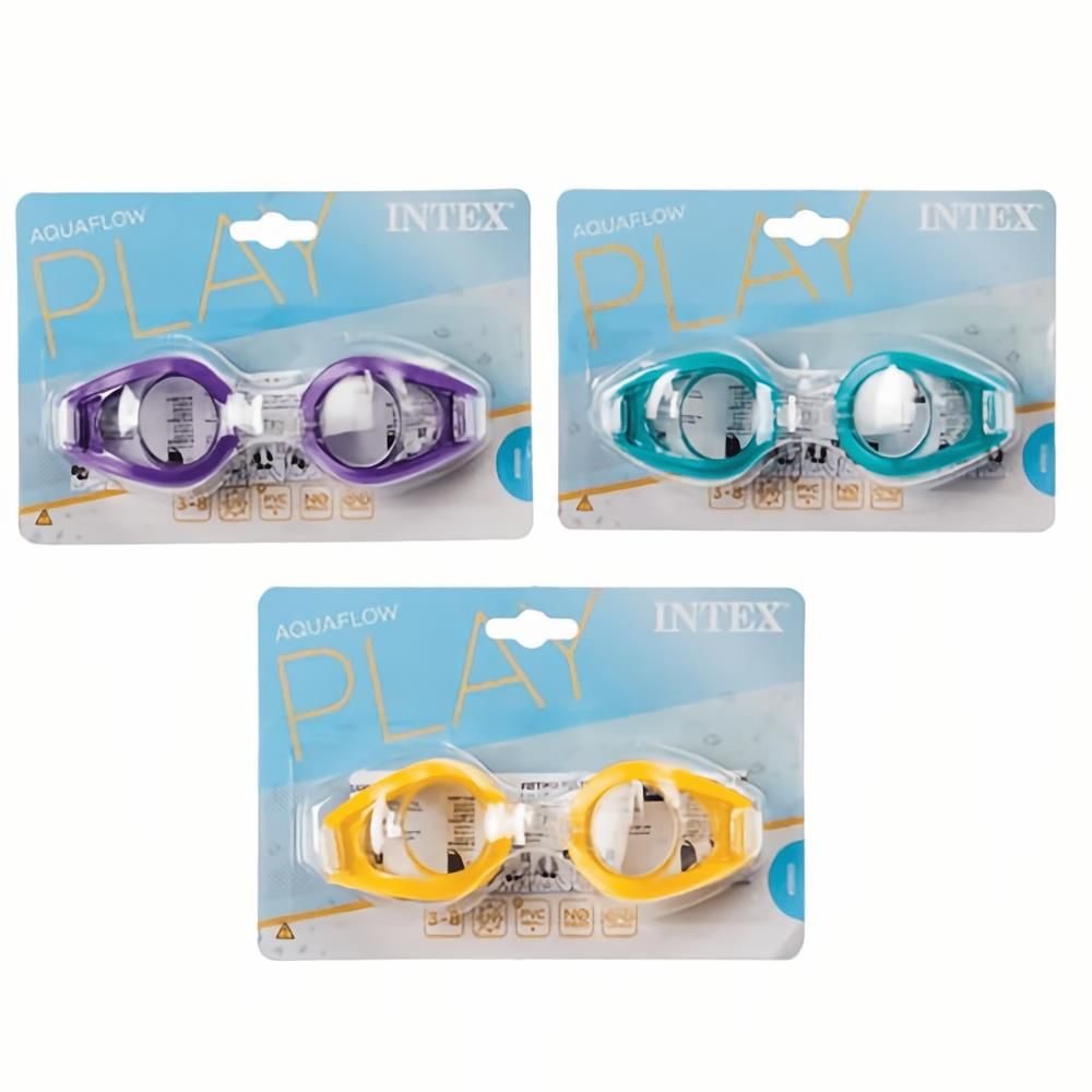 Bulk Pack x 3 Intex Swim Goggles Suitable For Ages 3 To 10 Years | Shop ...
