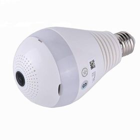Raz Tech Light Bulb with Camera - VRCAM 1080P (360°) Wide Angle Fisheye ...