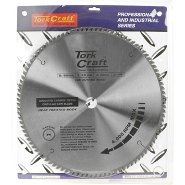 Tork Craft Blade TCT 400 X 100T 30/1 Professional Industrial | Shop ...