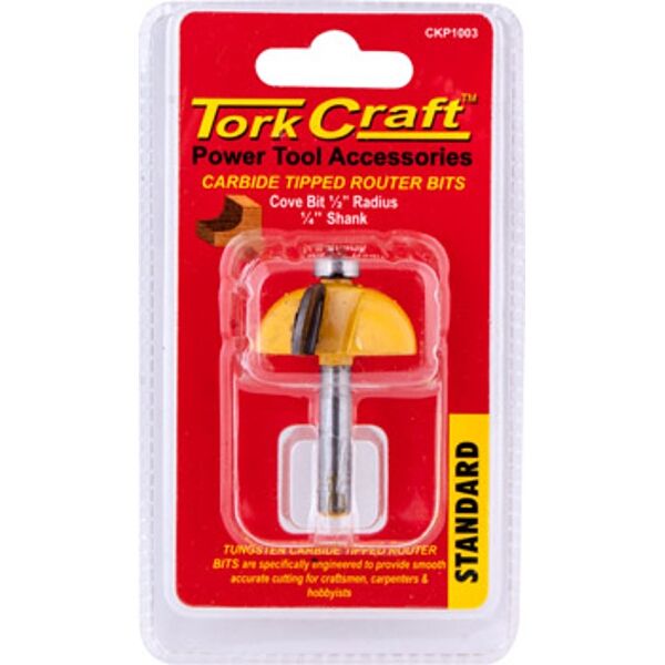 Tork Craft Cove Router Bit 1/2" | Shop Today. Get it Tomorrow ...