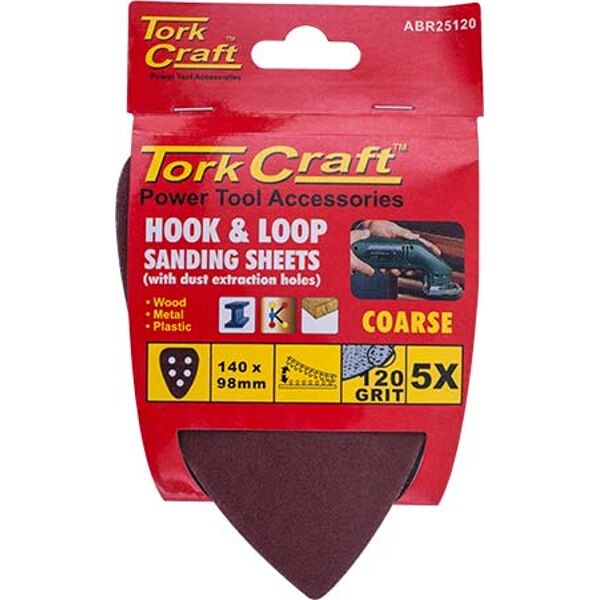 Tork Craft Sanding Triangle 120 Grit 140 x 140 x 98mm | Shop Today. Get ...