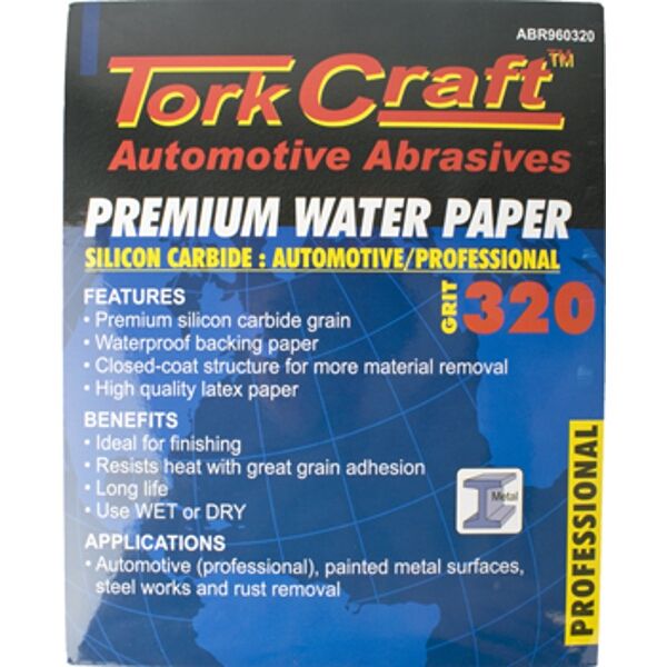 Tork Craft Waterproof Paper 320 Grit 230 X 2850 PCE | Shop Today. Get ...