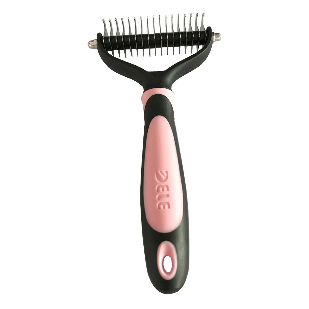 Double Sided Pet Dematting Comb for Large Dogs - Pink | Shop Today. Get ...
