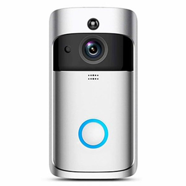 Smart Video Doorbell 720P HD WiFi Camera Real-Time Two-Way Wide-Angle ...