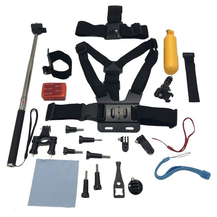 23 Piece Essential Started Kit Bundle for Gopro + Action Cameras | Shop ...