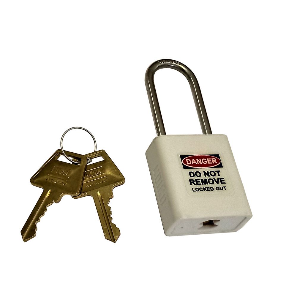 Union Lockout Padlock White KD | Shop Today. Get it Tomorrow ...